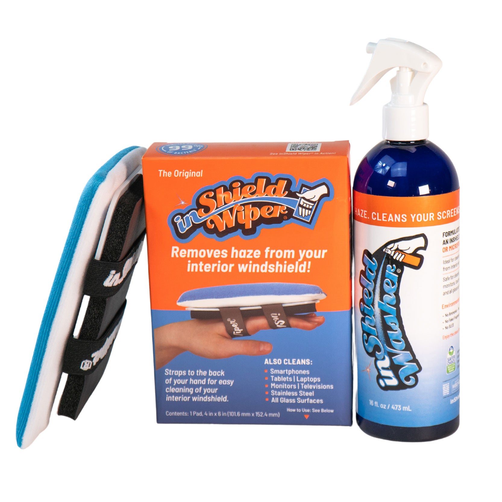 Best Car Windshield Cleaning Tool and Spray | inShield Combo Kit ...